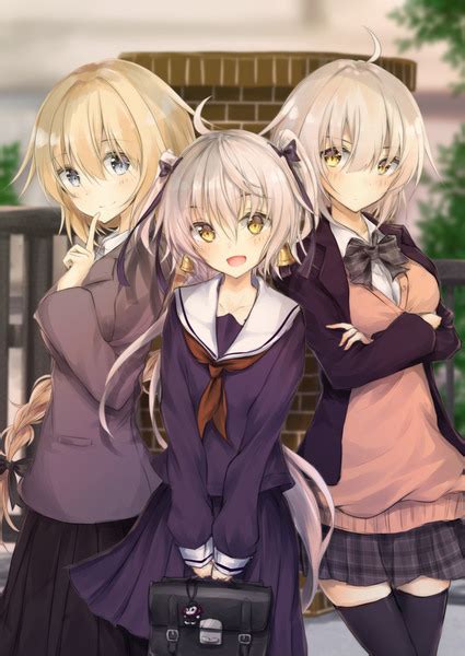 制服ジャンヌ三姉妹 pixiv年鑑 β