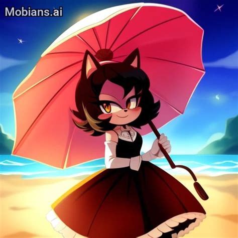 Sonic Ocs Designed Using A I Character 47 Vivi The Vampire Cat Wattpad