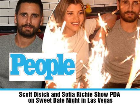 Scott Disick And Sofia Richie Show Pda On Sweet Date Night In Las Vegas