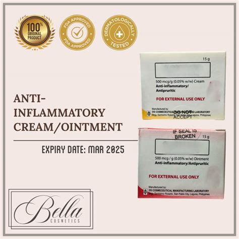 Anti Inflammatory Cream Ointment Lazada Ph