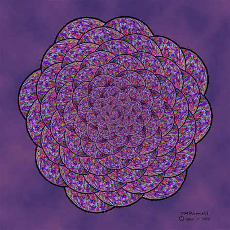 Fibonacci Abstract Digital Art By Diane Parnell Fine Art America
