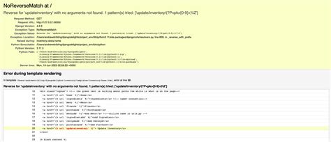 Attribute Error At Updateinventory Mystery Errors Django Forum