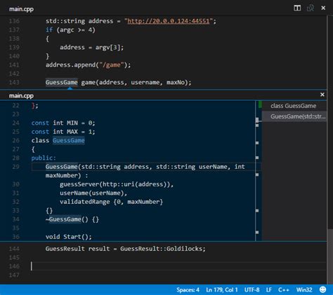 Editing And Navigating C Code