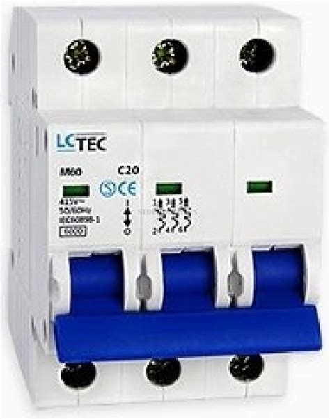 Elektro Komponenty Dam Jistič Ebs9b 6ka B 3 Pólový 6a