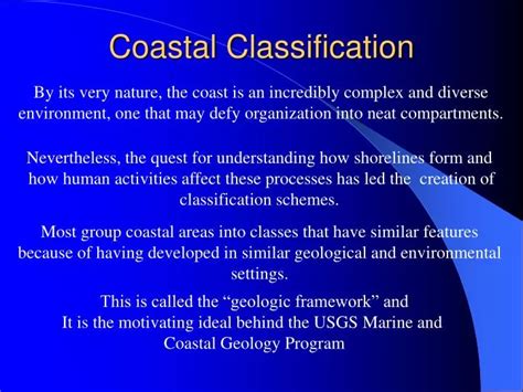 Ppt Coastal Classification Powerpoint Presentation Free Download