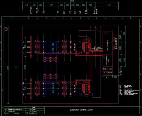 Single Line Diagram Of Substation In Autocad A3 Engineering Electrical Substation Company In