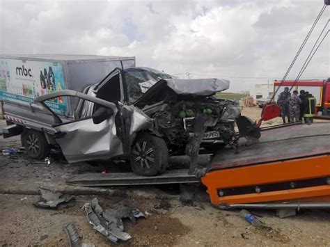 وفاتان و3 اصابات بحادث تصادم في المفرق حوادث وكالة عمون الاخبارية
