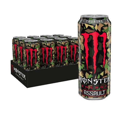 Monster Energy Assault 500ml X 12 Pack Mayday Mall