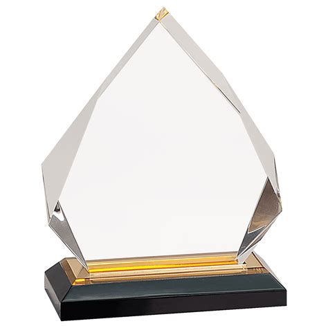Gold Diamond Impress Acrylic Trophies Etc