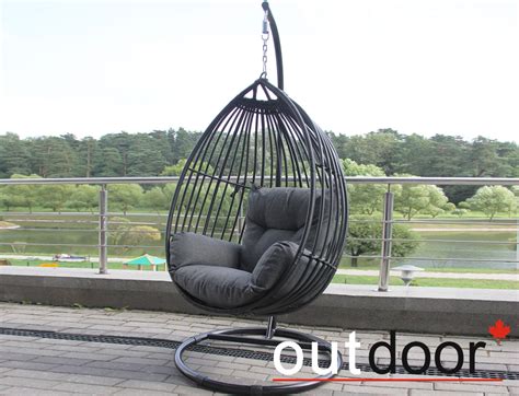 Купить Подвесное кресло "кокон" из ротанга OUTDOOR