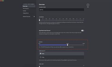 audio bitrate faq discord