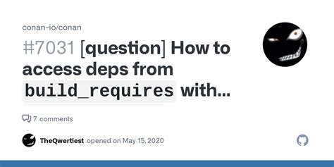 Question How To Access Deps From `buildrequires` With `profilebuild