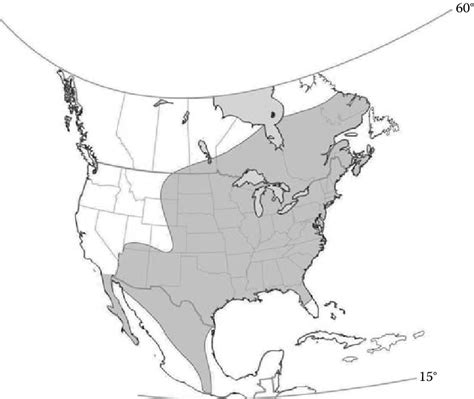 1 Historical Range Of Switchgrass In North America Download