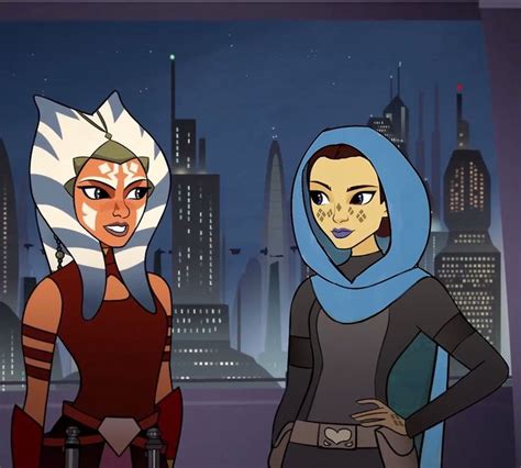 Clone Warsstar Wars Force Destiny Photo Ahsoka And Barriss Star