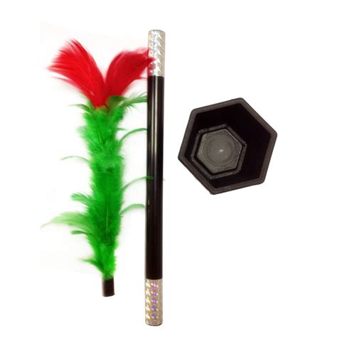1 Set Magic Wand To Flower Magic Trick Easy Magic Tricks Toys For