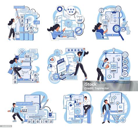 Application Testing Metaphor Vector App Test Mock Drill That Prepares App For Realworld