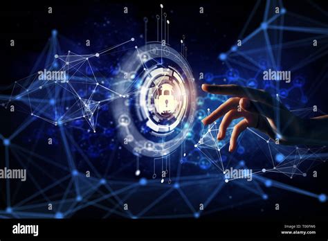 Security Solution Concept Stock Photo Alamy