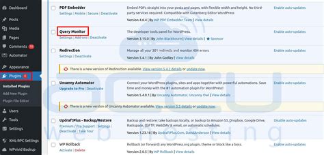 how to debug wordpress performance issues with query monitor