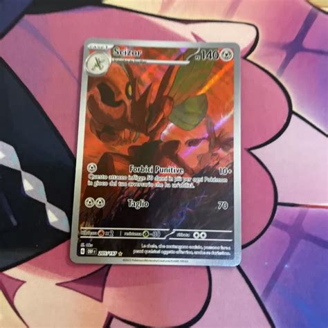 Carta Pokemon Scizor 205197 Ossidiana Infuocata Italiano Rara Chr