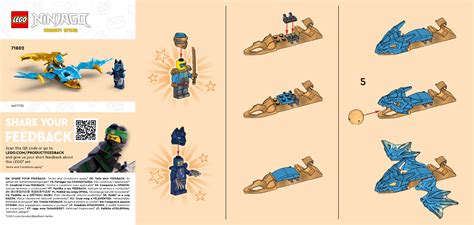 Manual De Uso Lego Set Ninjago Ataque Rising Dragon De Nya