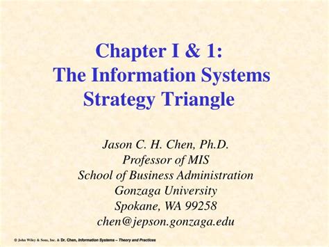 Ppt Chapter I And 1 The Information Systems Strategy Triangle Powerpoint Presentation Id1693005 Ppt Chapter I And 1 The Information Systems Strategy Triangle Powerpoint Presentation Id1693005