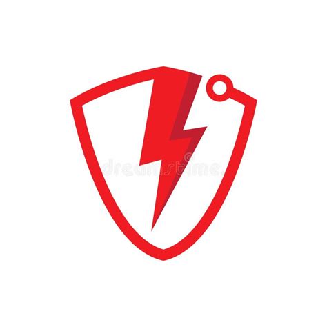 Power Secure Logo Images Illustration Stock Vector Illustration Of Lightning Sign 271485092