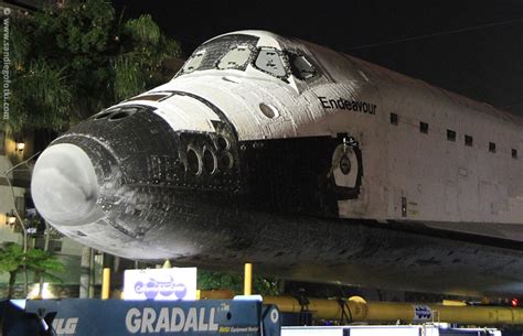 Спейс шаттл в Лос-Анджелесе