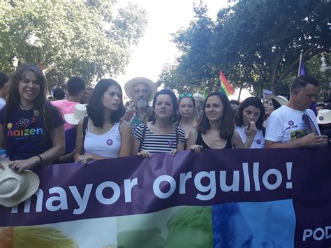 No Solo Ciudadanos Escrache A Podemos En El Orgullo ¡que Vuelva