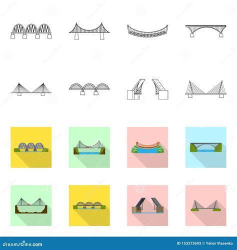 Vector Illustration Of Connection And Design Logo Collection Of