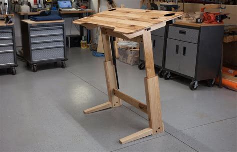 Diy Manual Standing Desk Do It Yourself