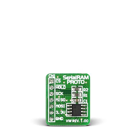Serialram Proto Development Board With 23k640 64kbit Sram
