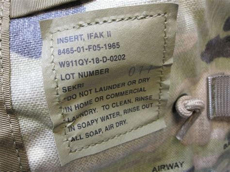 New Acu Army Ocp Ifak Ii First Aid Kit Medic Pouch And Insert Multicam
