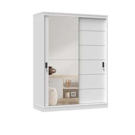 Jual Lemari Pakaian Olympic Pintu Sliding Minimalis Putih Wsd Palazio