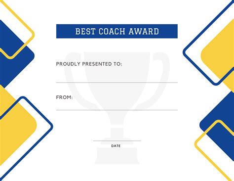 Sports Award Certificates Free Customizable Designs
