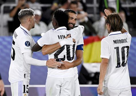 Real Beat Eintracht 2 0 For Record Equalling Fifth Uefa Super Cup Win