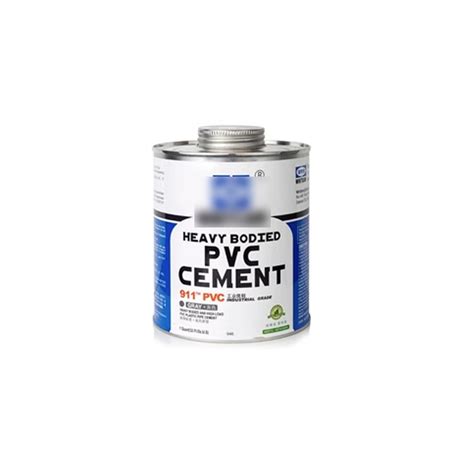 华亚 PVC管道胶粘剂 进口 911胶水 473ml 灰色 单位罐 瞬间粘结 粘结剂 紧固 密封 工具 赣江诚化工业品商城