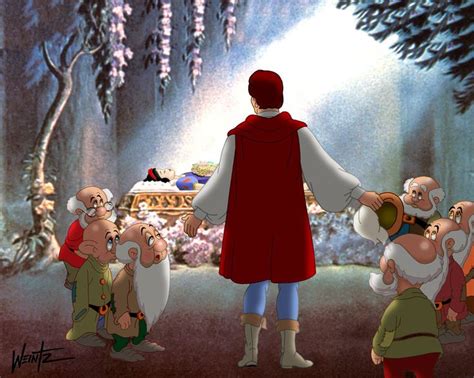 Awaiting True Loves First Kiss Snow White 1937 Disney Fan Art Snow