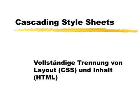 Ppt Cascading Style Sheets Powerpoint Presentation Free Download