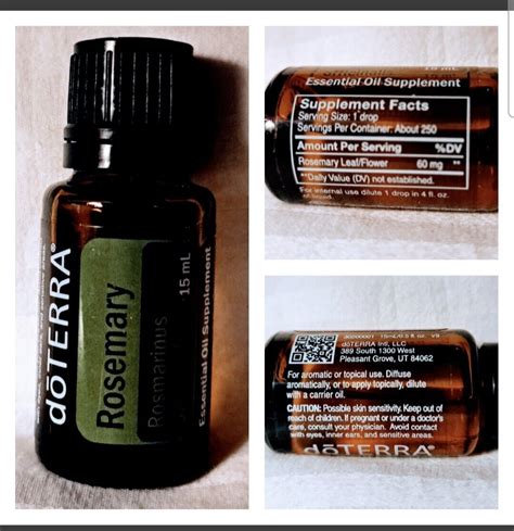 Doterra Rosemary Essential Oil
