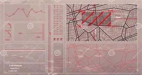 Image Of Graph Loading Circles Bars Navigation Pattern And Computer