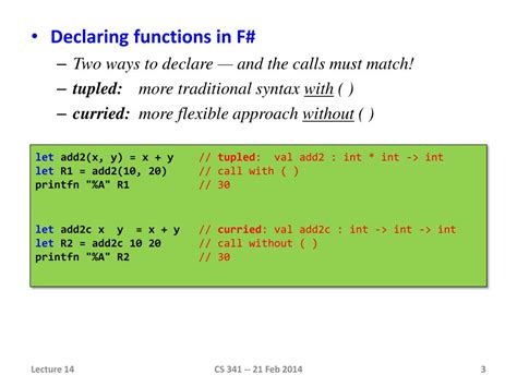 Ppt Cs 341 Programming Language Design And Implementation Powerpoint