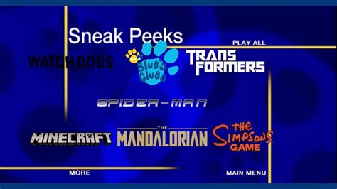 Fanmade Sneak Peeks Menu 6 Youtube