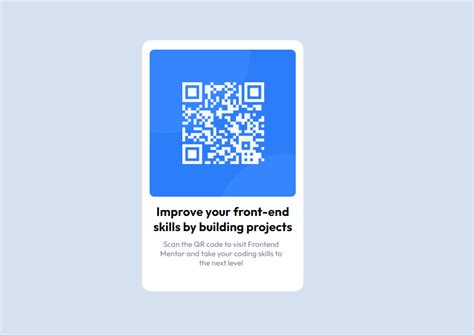 GitHub Pushpa Mali QR Code Frontend Mentor Challenge
