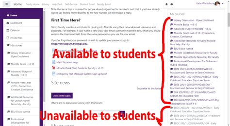 How Do I Find My Course In Moodle As A Faculty Member Moodle