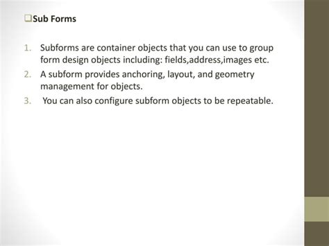 Sap Adobe Forms Pptx