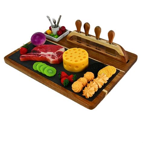 China Luxury Wooden Cheese Serving Charcuttery Platter Charcuterie