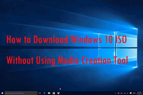 How To Download A Windows 10 Iso Without The Media Creation Tool🎂 Dive