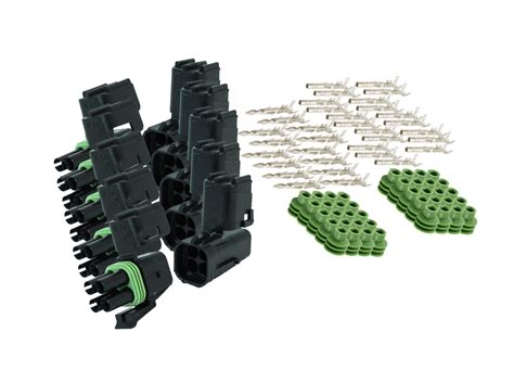 Delphi Aptiv Weather Pack Connectors 64 Circuit Twr Rec Kit