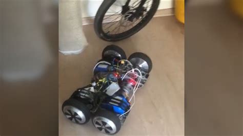 Custom Hoverboard Powered Entirely By Raspberry Pi Gadgetany