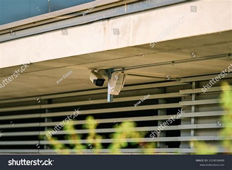 Security Camera Motion Detector Placed On Stock Photo Shutterstock